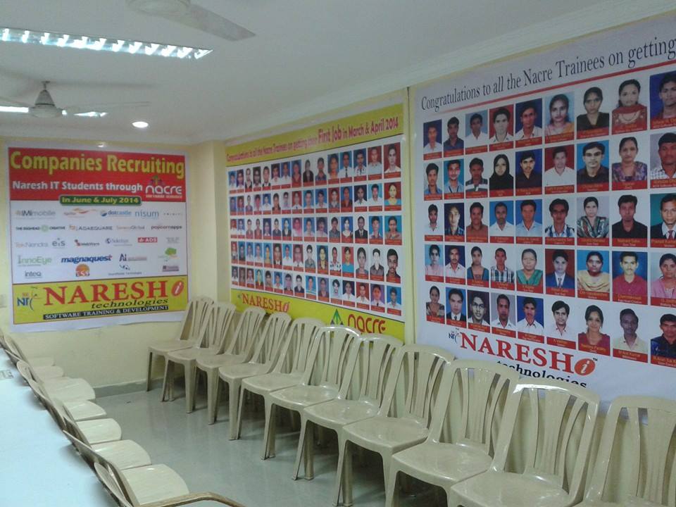 Naresh i Technologies, Hyderabad: Core Java, Spring, Selenium, AWS, SQL Server, Python, React JS ...