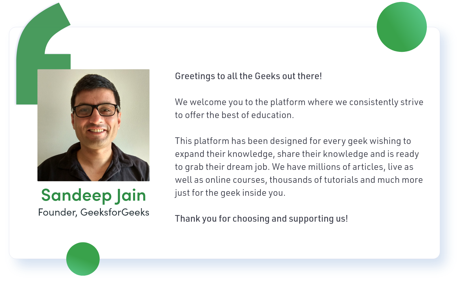 GeeksforGeeks: Courses, Fee Structure, Highlights, Reviews