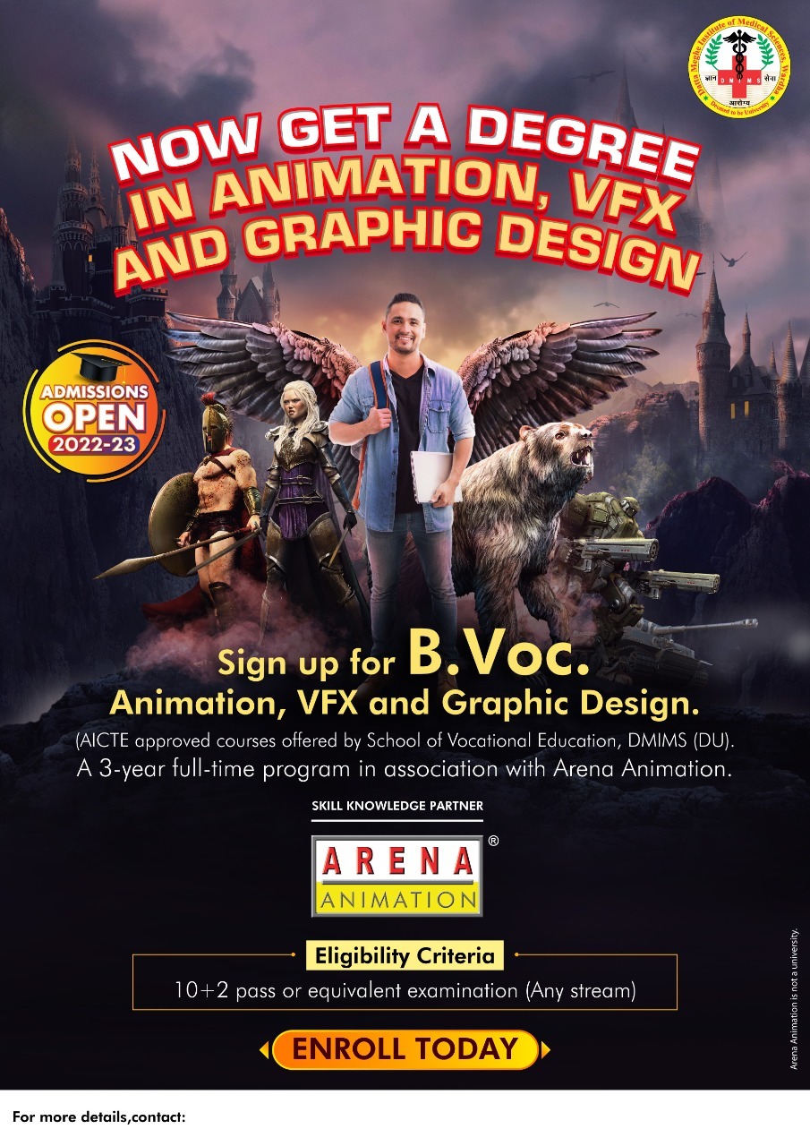 Arena Animation Nashik: Fees, Courses, Contact Details
