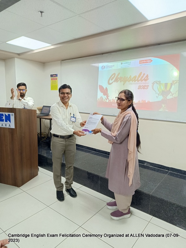 Allen Vadodara: Courses & Fees 2025