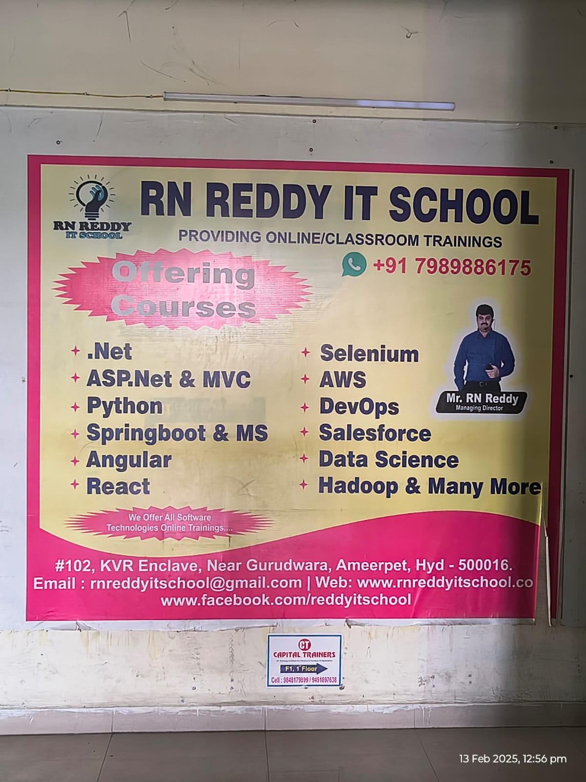 RN Reddy Hyderabad: Courses & Fees