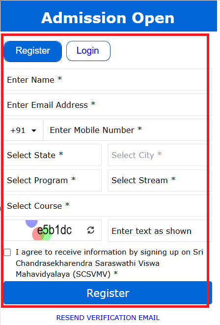 SCSVMV (Deemed to be University) Admission 2025-26 Open; Check Direct Link Here to Apply