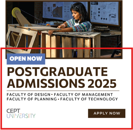 CEPT University Round 2 PG Admission 2025 Open via CEPT PG Test; Apply Now!