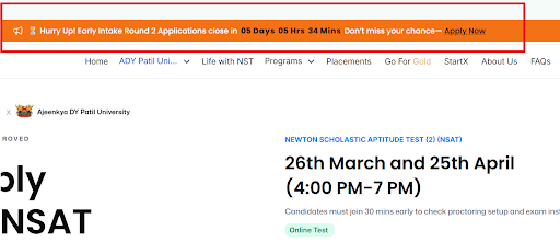 Newton School of Technology B.Tech Admission Open Through NSAT 2025 ...