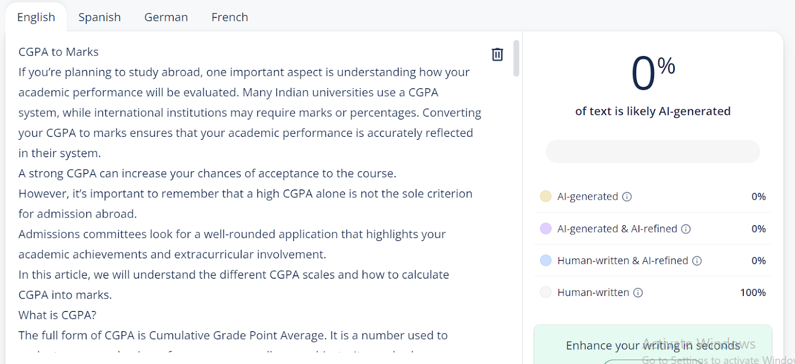 CGPA to Marks: Conversion Process and Grading Systems